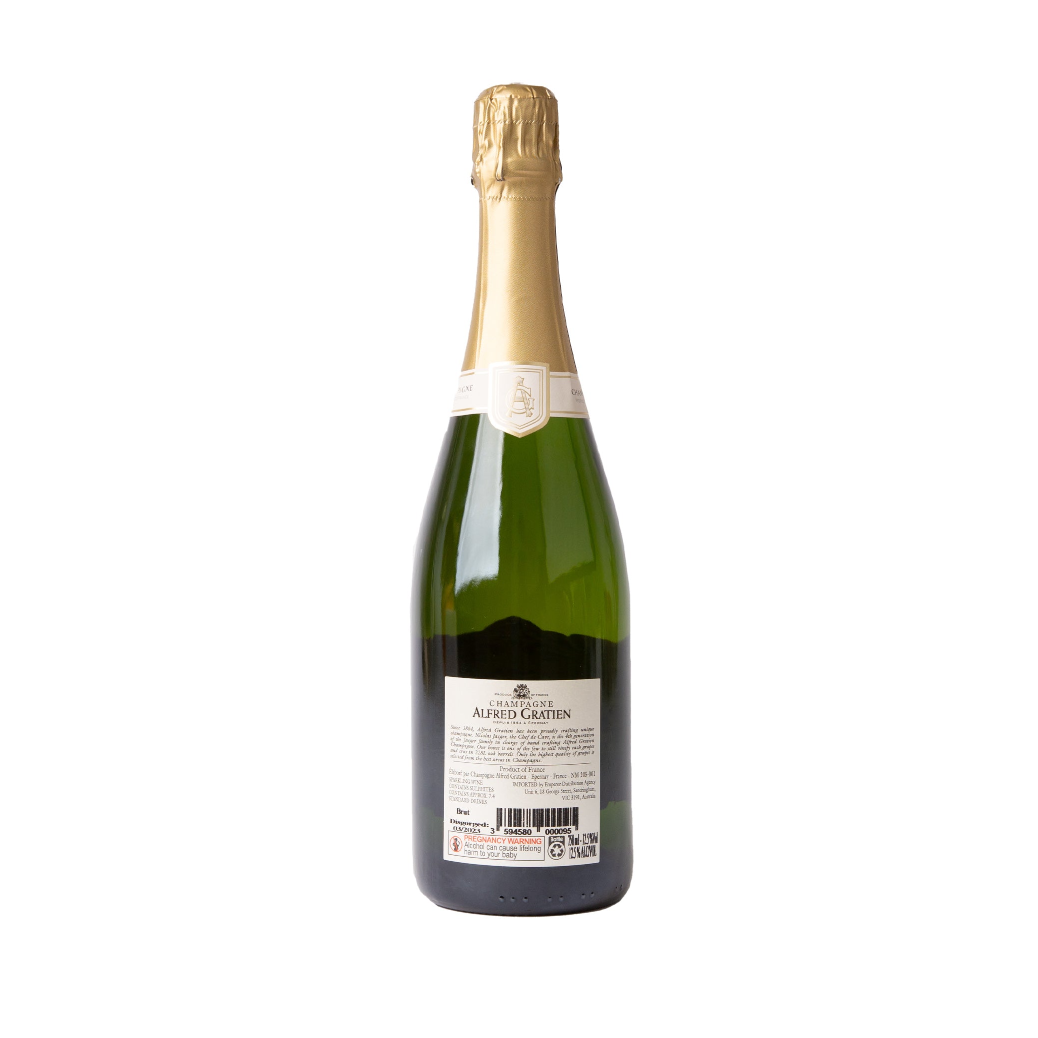 Buy Champagne Alfred Gratien Brut NV – Emperor Champagne