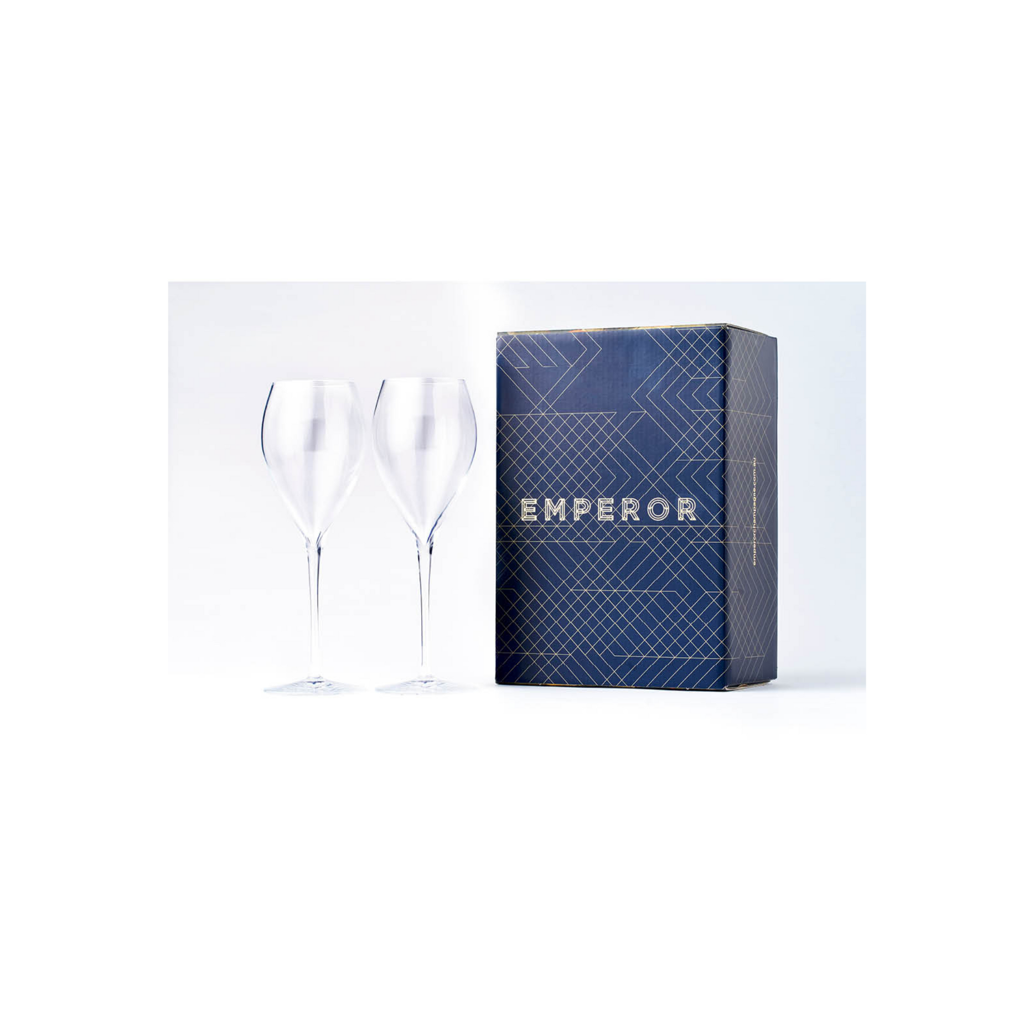 Buy Custom Made Champagne Glasses Online - Emperor Champagne